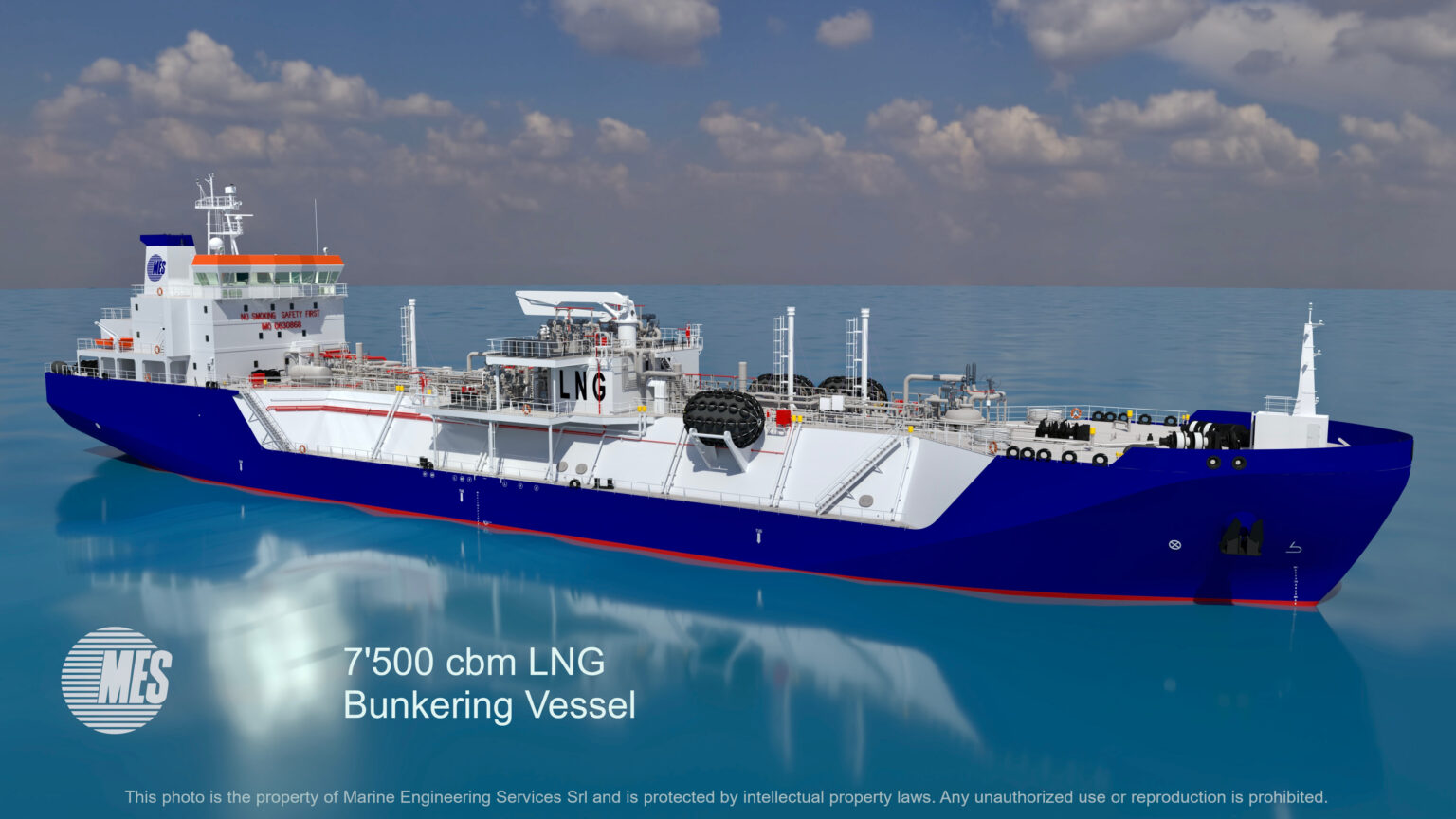 7500 CBM LNG CARRIER